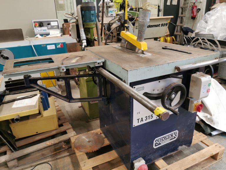 Used Sedgwick TA 315 Sliding Table Rip Saw, TA 315 Rip Saw, TA 315